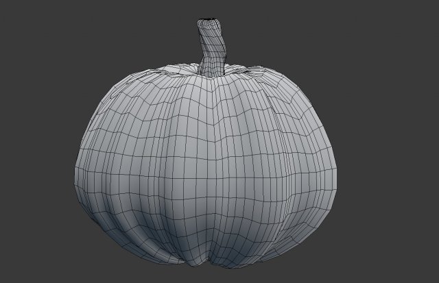pumpkin 3D Model in Vegetable 3DExport
