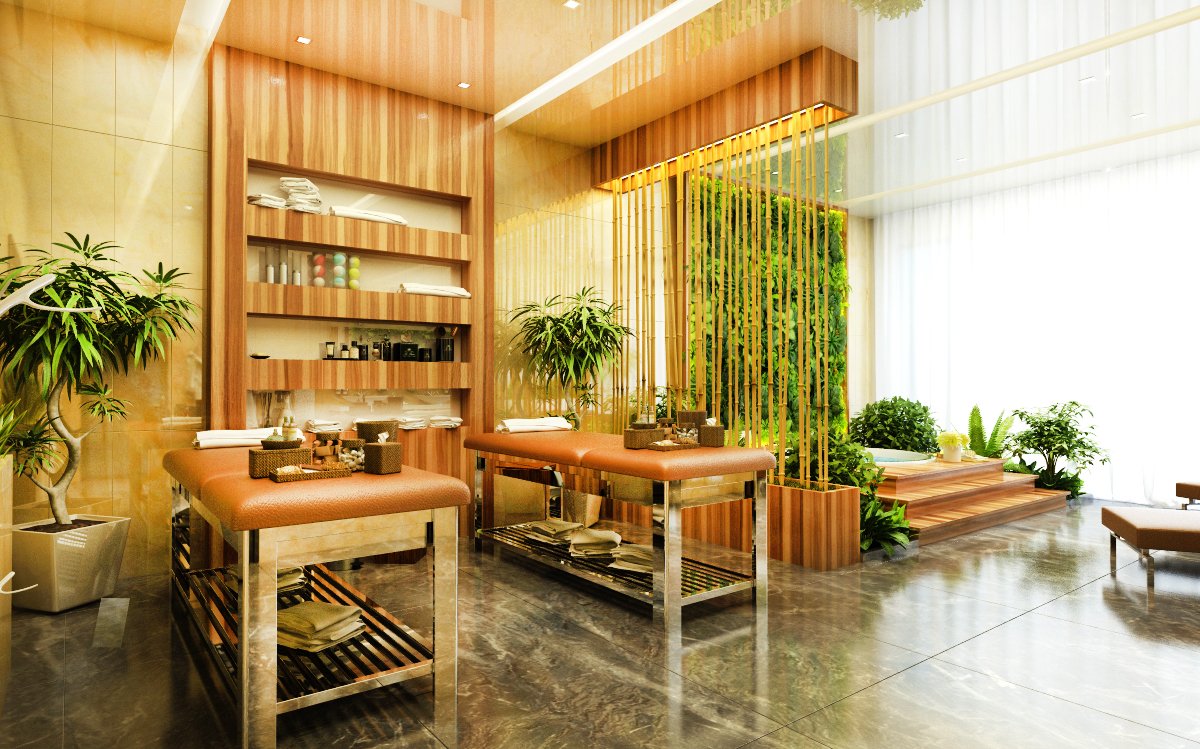 spa room 3D Model in Bathroom 3DExport