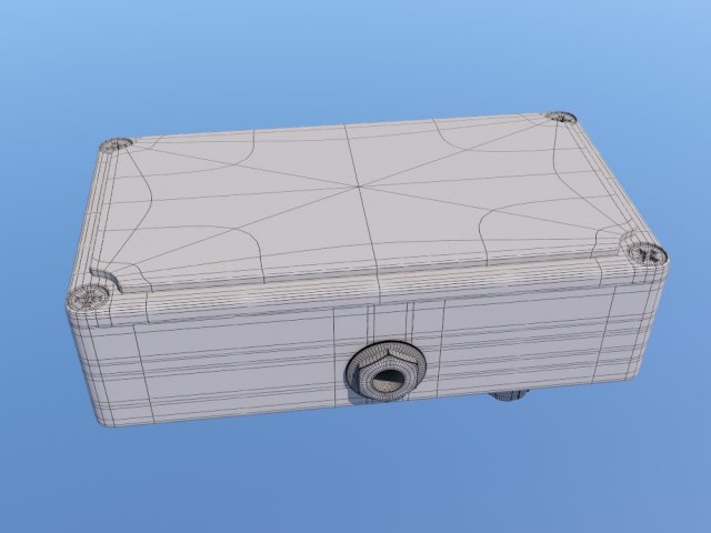 ebs octabass pedal Free 3D Model in Electronic 3DExport