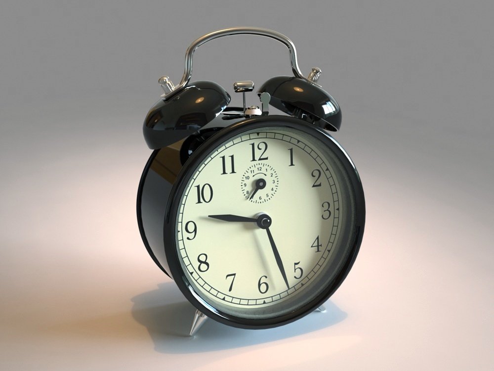 Alarm clock 3D Model in Other 3DExport