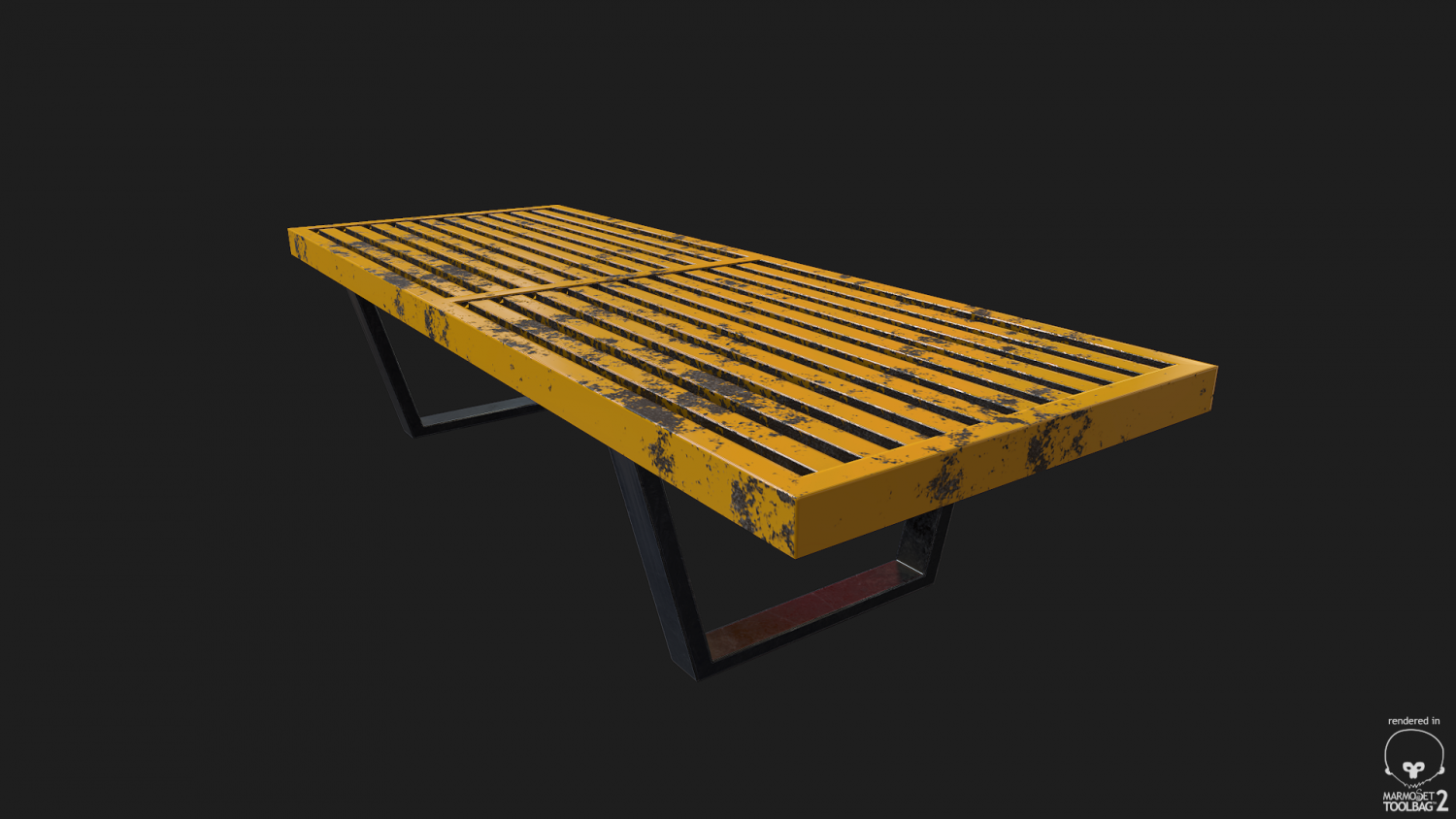 bench pbr 3D Models in Miscellaneous 3DExport