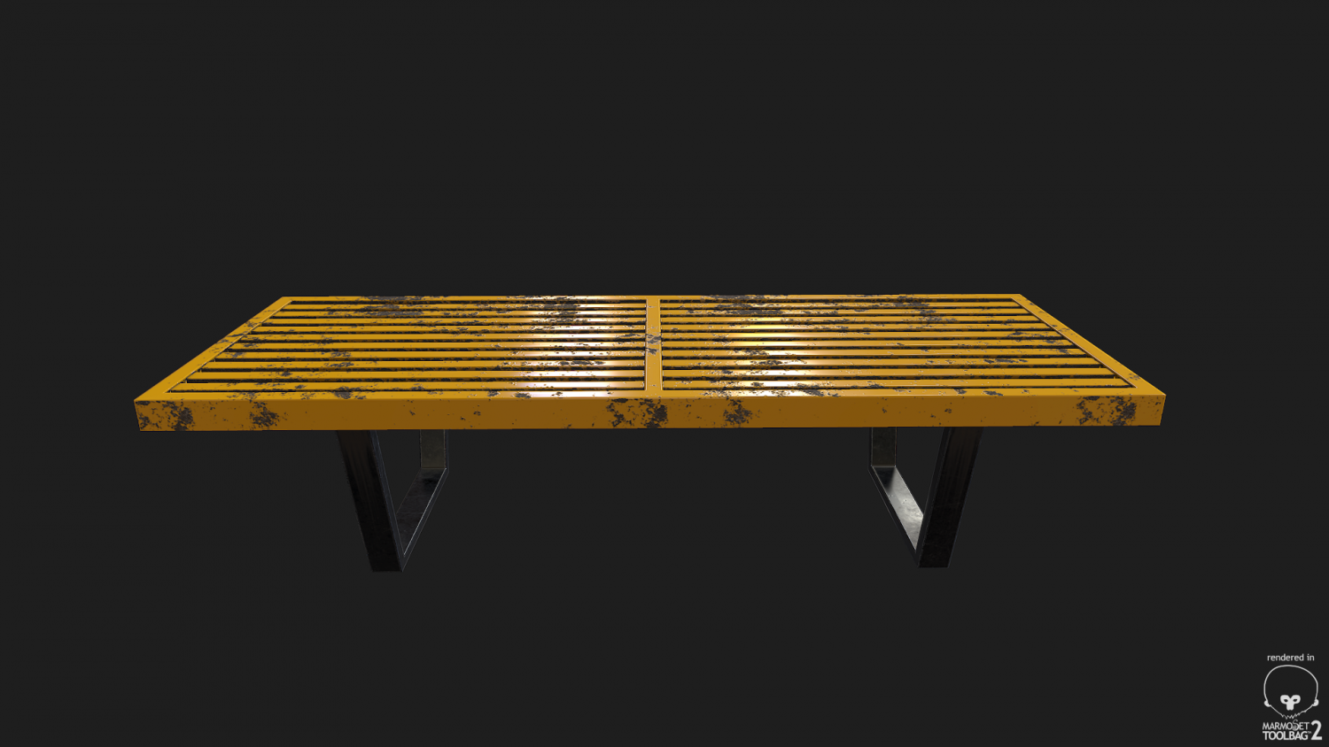 bench pbr 3D Models in Miscellaneous 3DExport