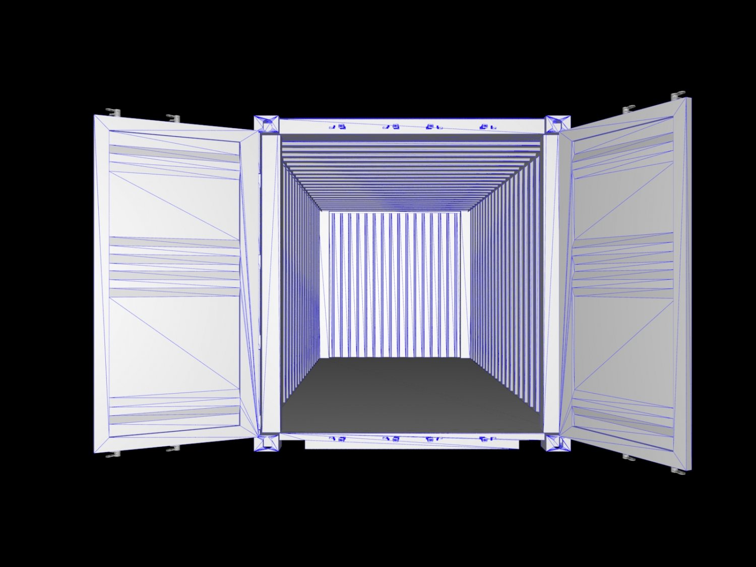 Container 3D Model in Shipping Containers 3DExport