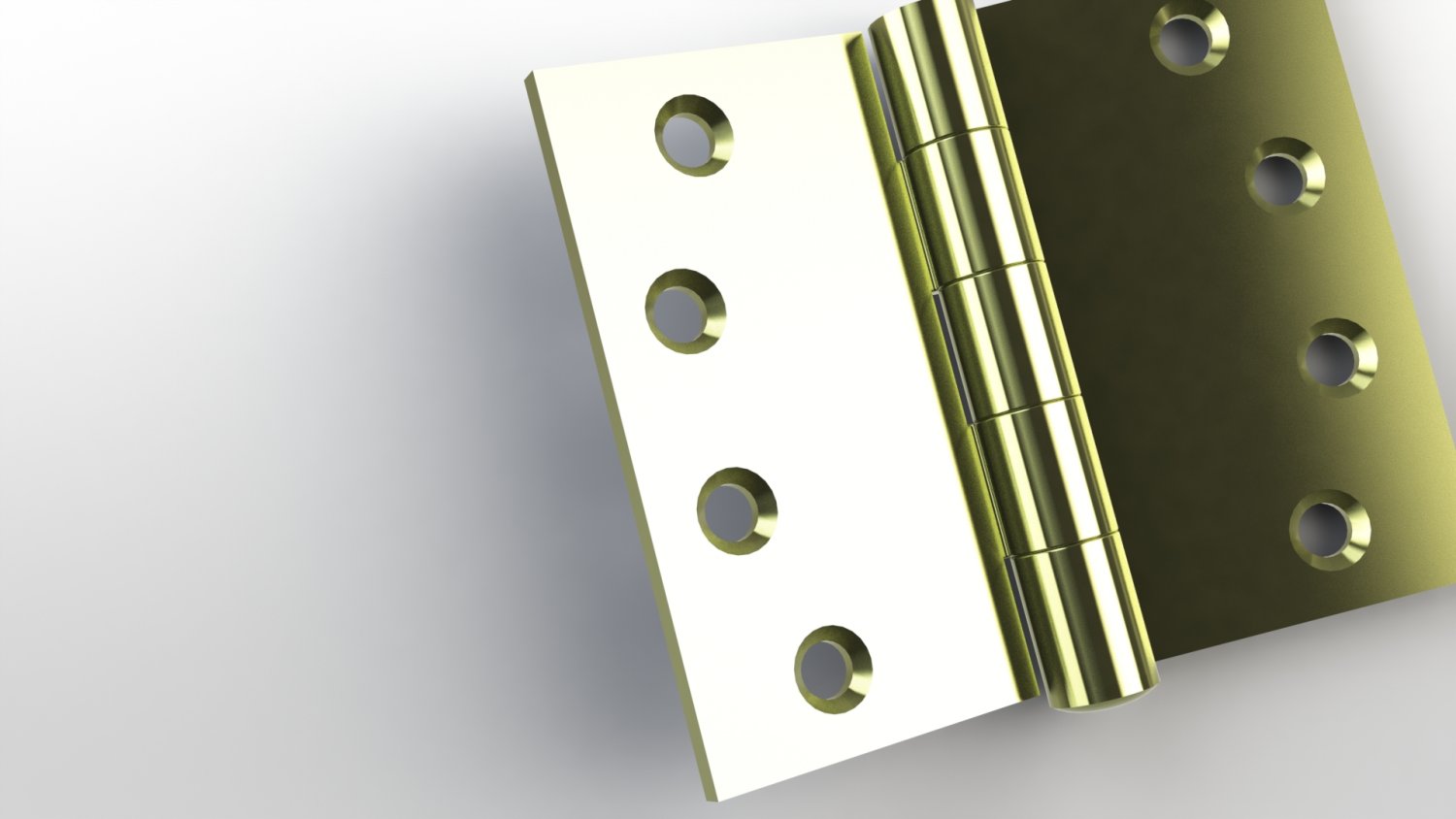 Door Hinge 3D Model in Door 3DExport