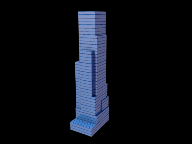 skyscrapers from gta v also for 3d printing stl 3D Model in Buildings ...