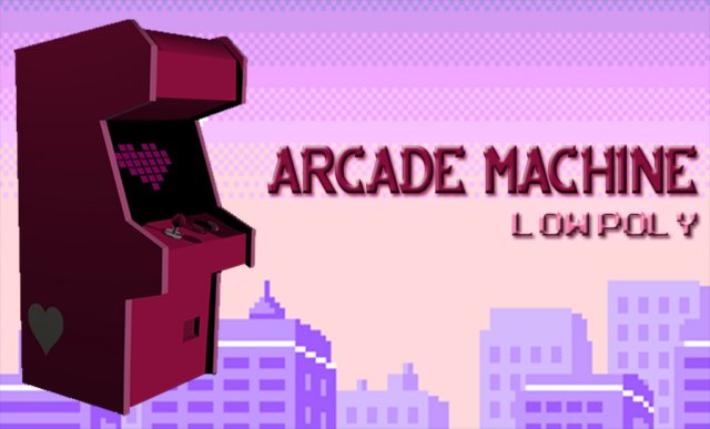 arcade machine low poly Free 3D Model in Toys 3DExport