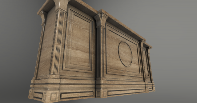 reception table 3D Model in Table 3DExport