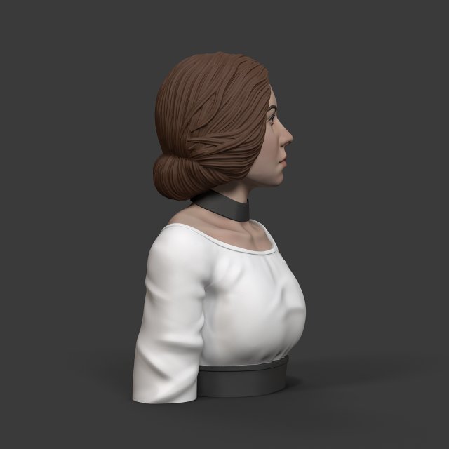 girl p 3D Print Model in Woman 3DExport