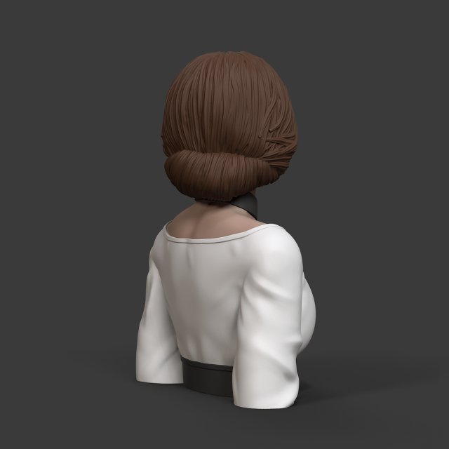 girl p 3D Print Model in Woman 3DExport