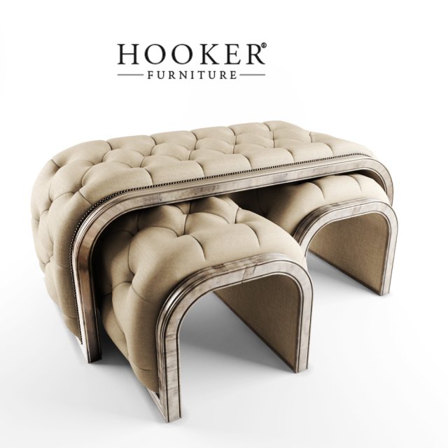 brantley tufted cocktail 3D Model in Table 3DExport