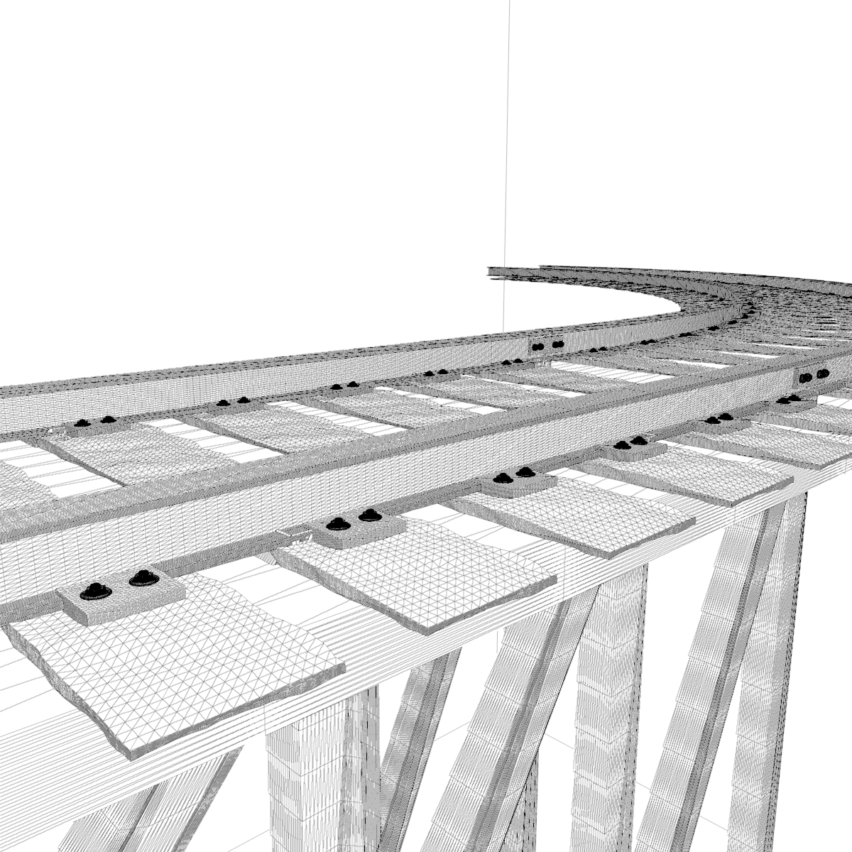 Rail 3d model