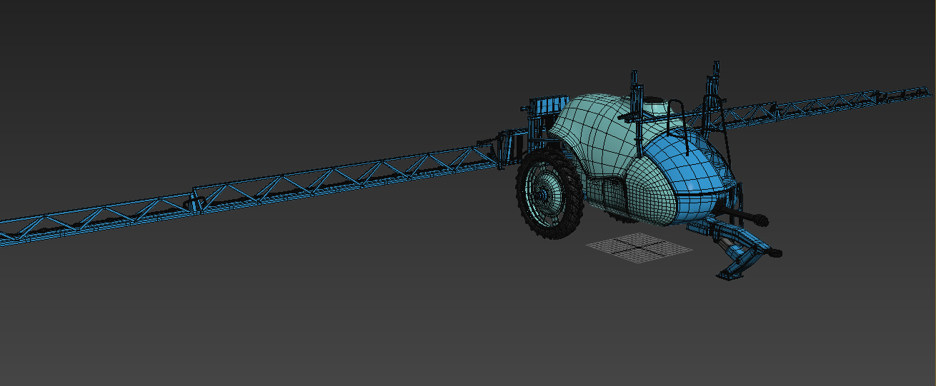 Sprayer 3D Model in Bomber 3DExport