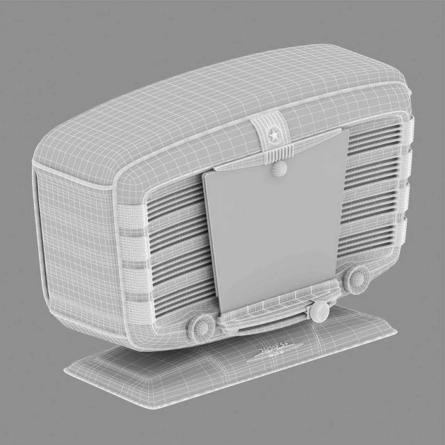radio zvezda-54 3D Model in Other 3DExport