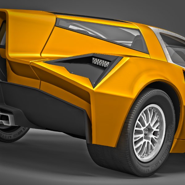 Spada Codatronca TS 2010 3D Model in Royal Cars 3DExport