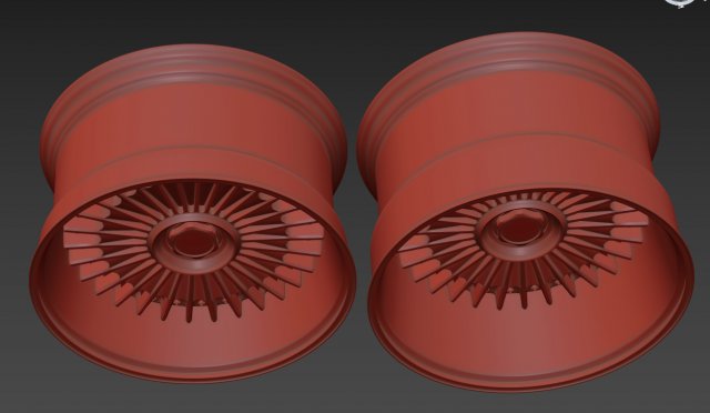 Work Emitz Wheels version 2 wheel 3D Model in Parts of auto 3DExport