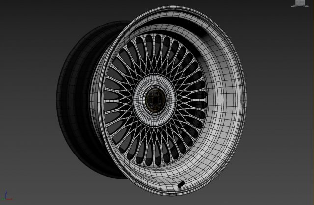SEVENK FORGED KADI Wheel 3D Model in Parts of auto 3DExport