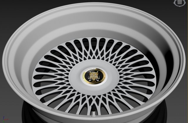 SEVENK FORGED KADI Wheel 3D Model in Parts of auto 3DExport