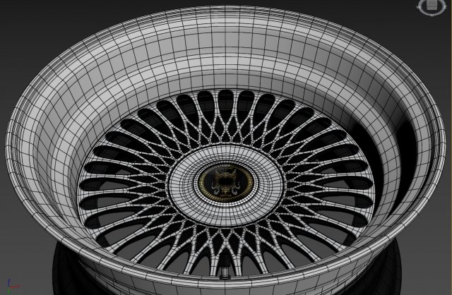 SEVENK FORGED KADI Wheel 3D Model in Parts of auto 3DExport