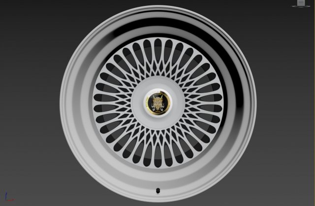 SEVENK FORGED KADI Wheel 3D Model in Parts of auto 3DExport