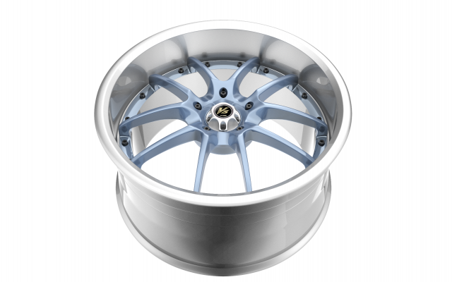 WORK VS-SS Wheel 3D Model in Parts of auto 3DExport
