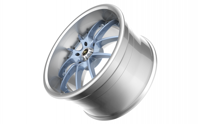WORK VS-SS Wheel 3D Model in Parts of auto 3DExport