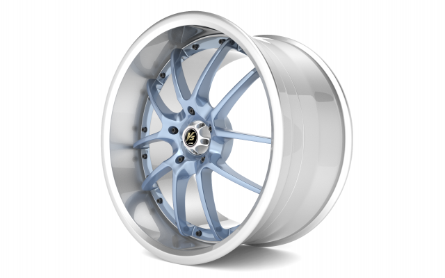 WORK VS-SS Wheel 3D Model in Parts of auto 3DExport