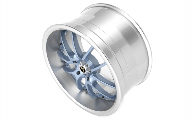 WORK VS-SS Wheel 3D Model in Parts of auto 3DExport
