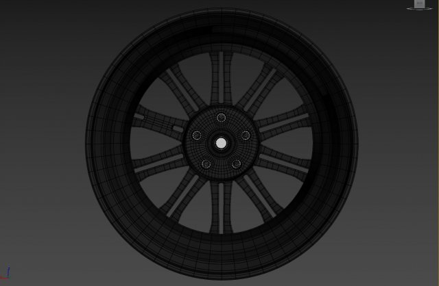 Work Varianza SC1 wheel 3D Model in Parts of auto 3DExport