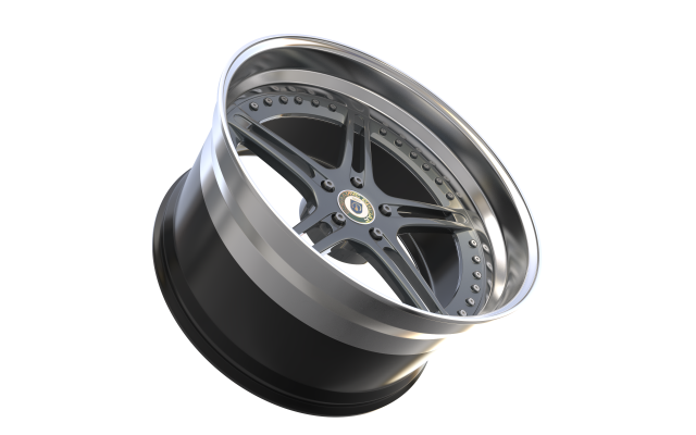 Racing Dynamics RS2 custom wheel 3D Model in Parts of auto 3DExport