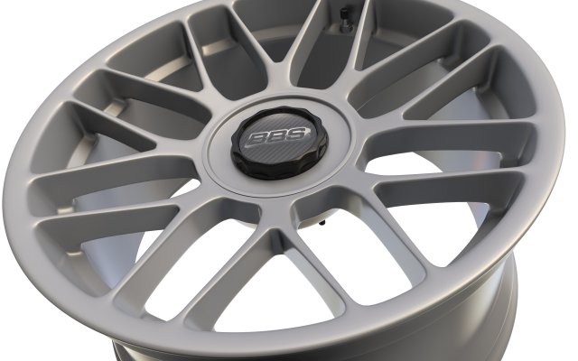 BBS RC wheel 3D Model in Parts of auto 3DExport