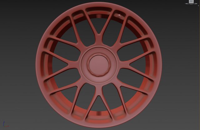 BBS RC wheel 3D Model in Parts of auto 3DExport