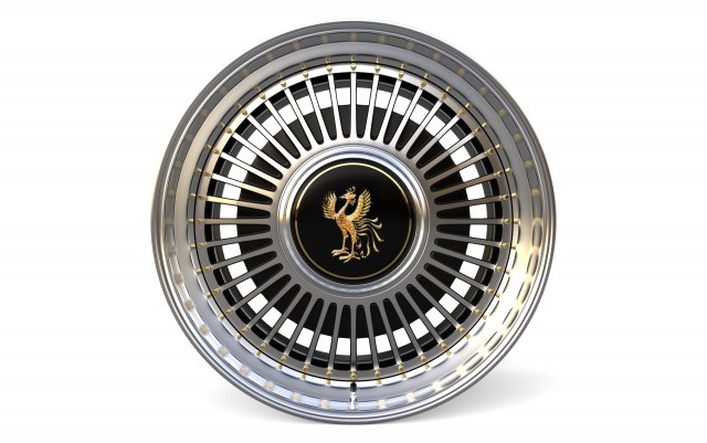 Toyota Century custom wheel 3D Model in Parts of auto 3DExport
