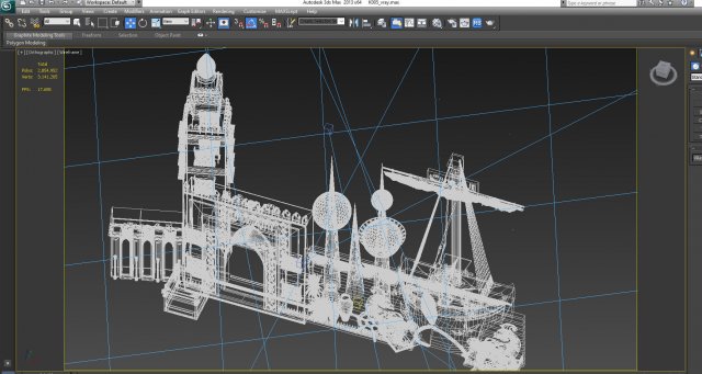 the global village al kuwait 3D Model in Buildings 3DExport
