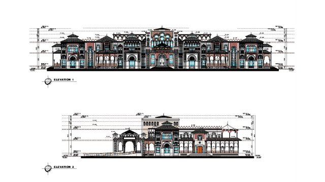 Majestic 3D Andalusian Palace 3D Model in Buildings 3DExport