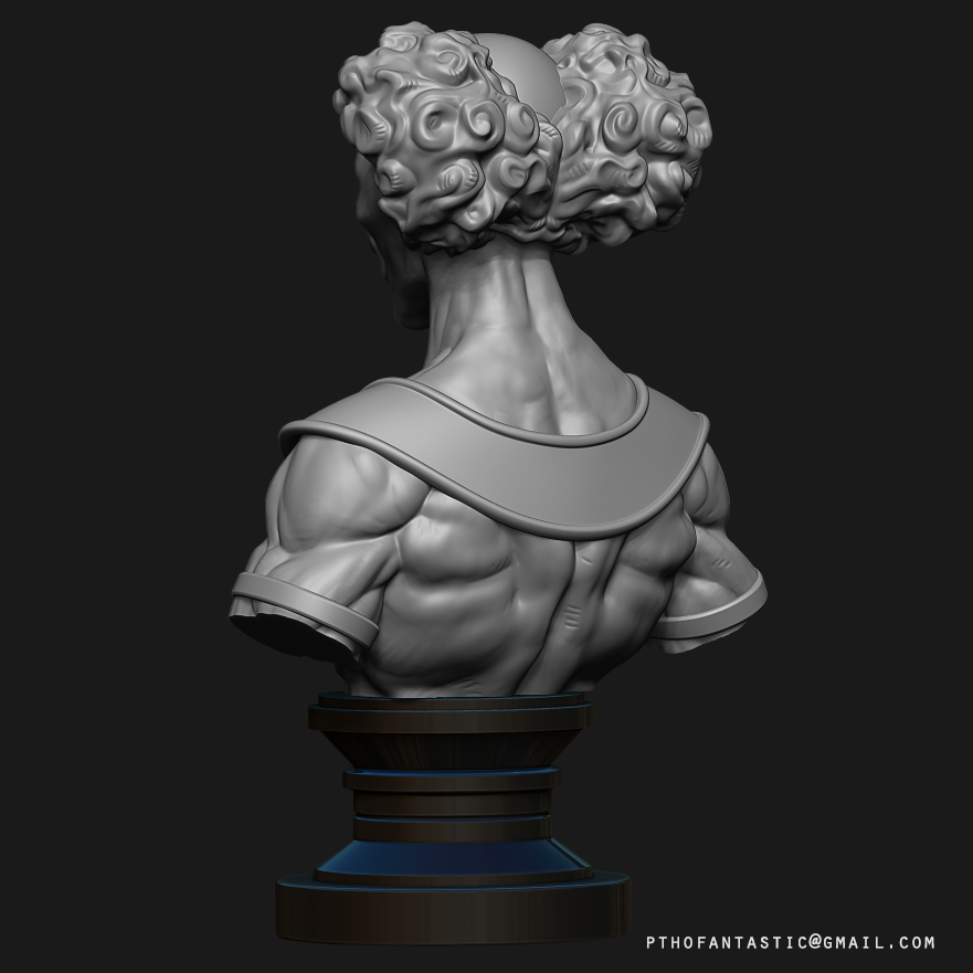 Belmod Bust 3D Printing Figurine - STL Files Print Model 3D Model in ...