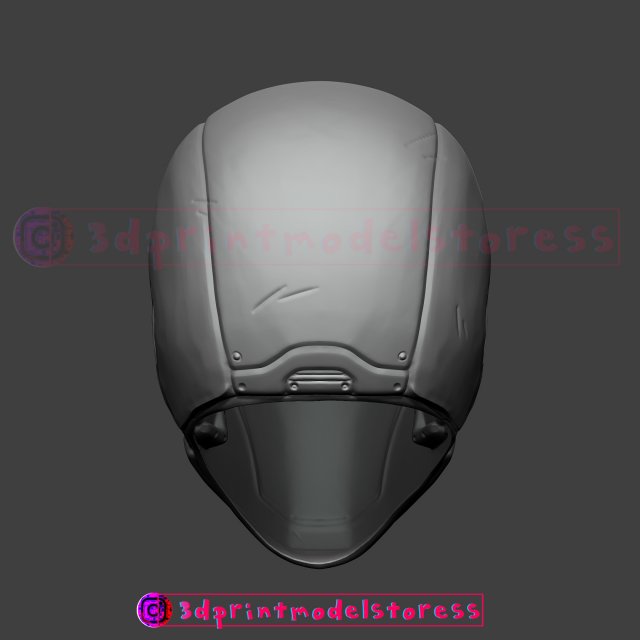red hood helmet - red hood injustice cosplay mask 3d print model 3D ...