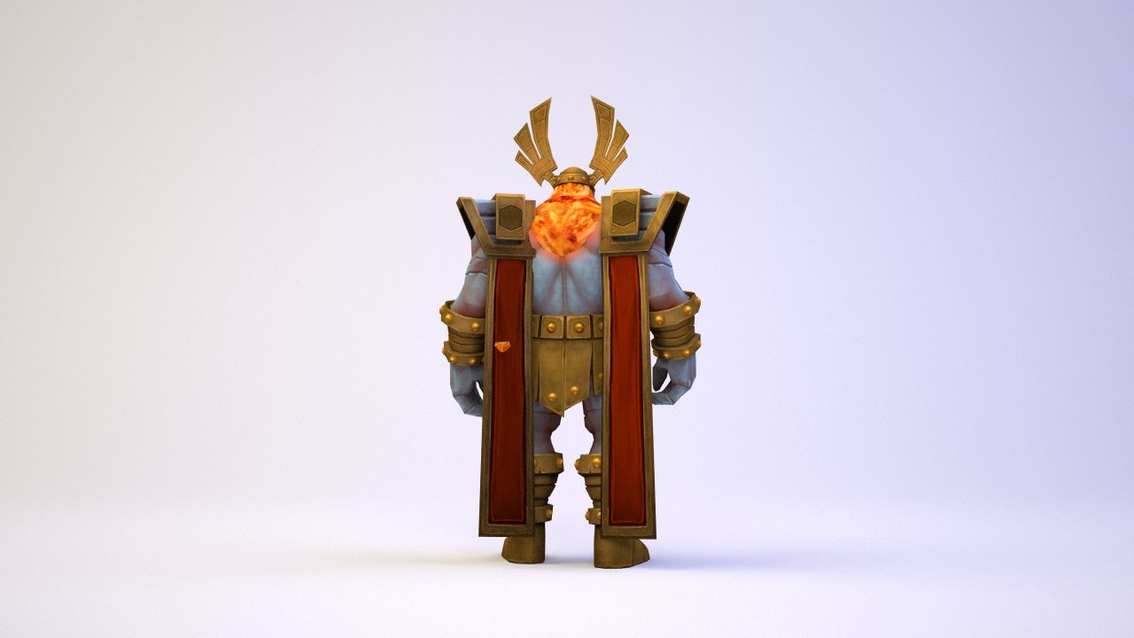 Odyn 3D Model in Monster 3DExport