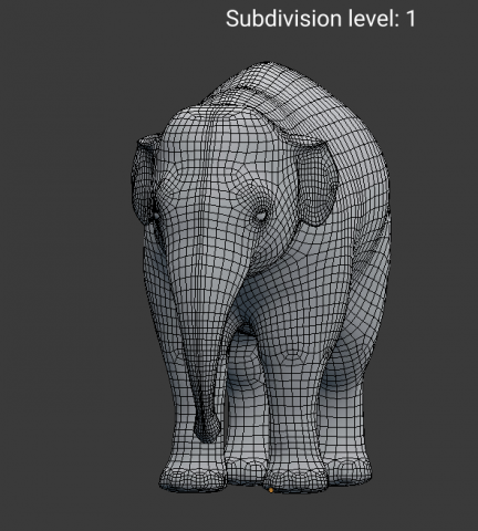young asian elephant 3D Model in Elephant 3DExport