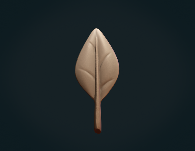 Leaves 3D Print Model in Other 3DExport