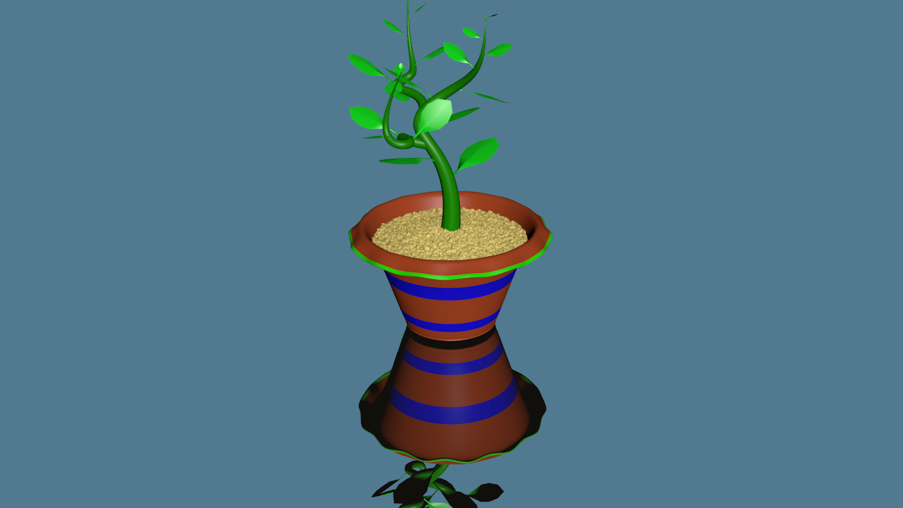 Plant 3D Model in Small Plants 3DExport