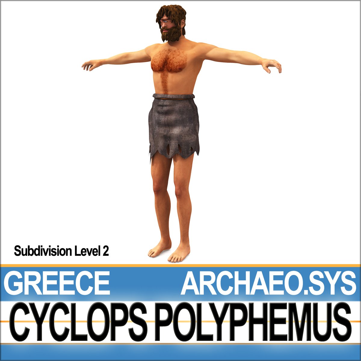 ancient greek cyclops polyphemus Modèles 3D in Monstre 3DExport