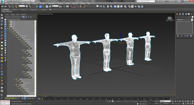 men pack 3D Model in Man 3DExport
