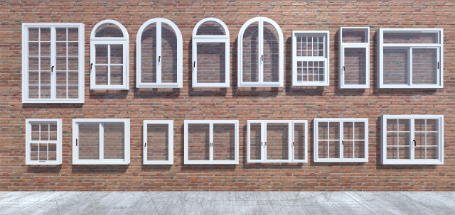 windows pack 3D Model in Miscellaneous 3DExport