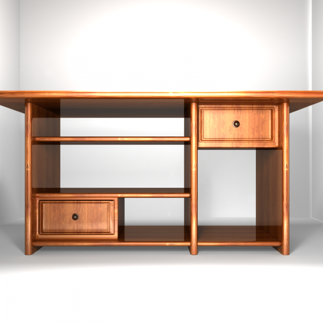 computer table 3D Model in Table 3DExport