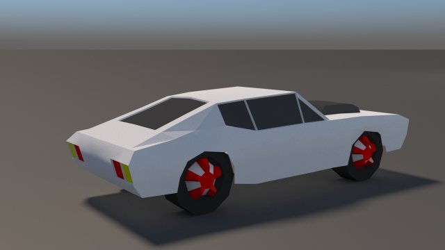 low poly car pack 01 3D Model in Racing 3DExport