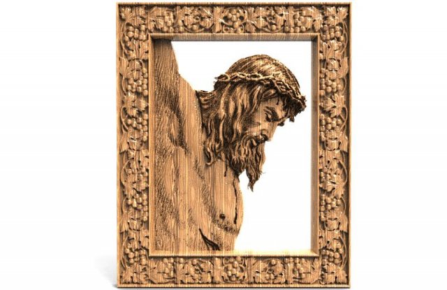 jesus christ cnc 3D Print Model in Signs and Logos 3DExport