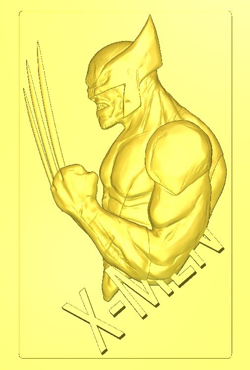 wolverine cnc 3D Print Models in Signs and Logos 3DExport