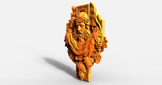 Jesus Christ CNC 3D Print Model in Sculpture 3DExport