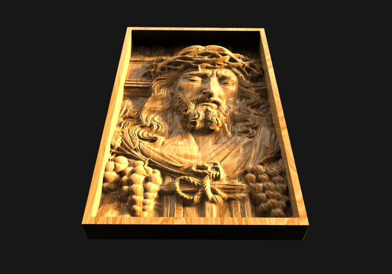 Jesus Christ 3D Print Model in Sculpture 3DExport