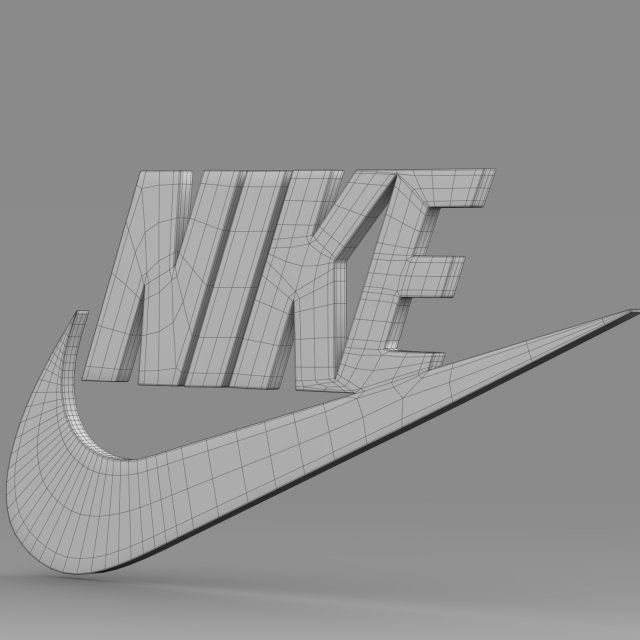 nike logo 3D Model in Other 3DExport